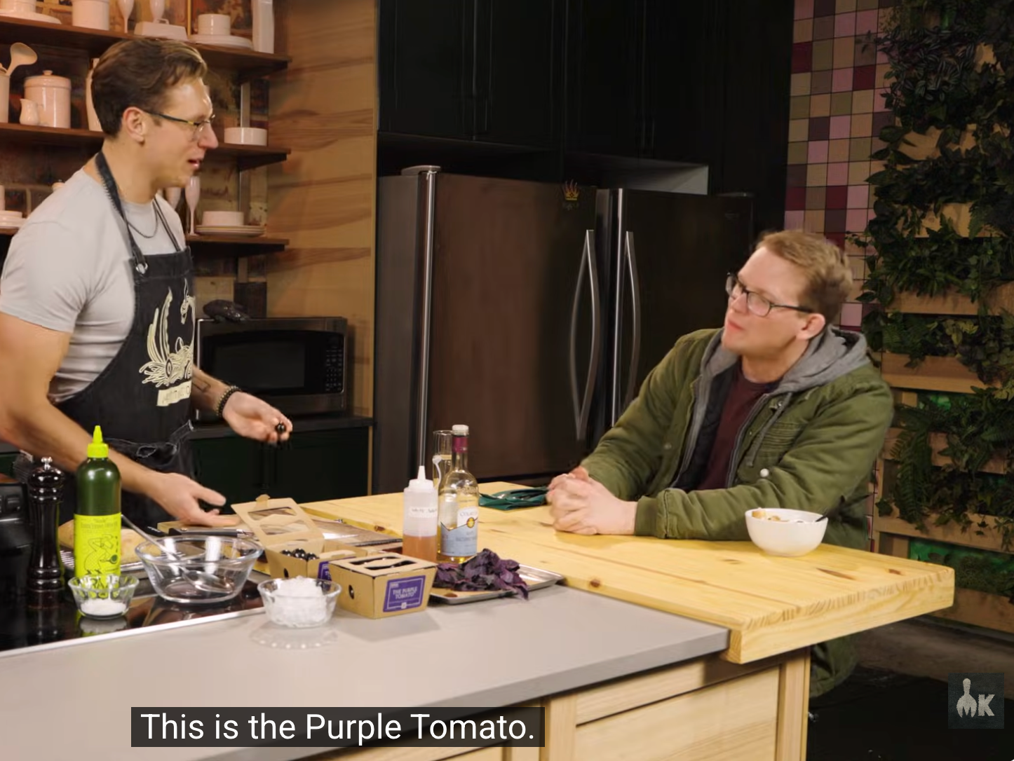 Mythical Kitchen Features The Purple Tomato™ – Norfolk Healthy Produce
